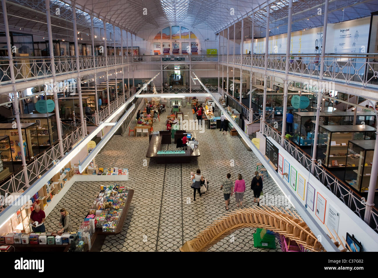 London, U.K., Overview, Inside, Main Hallway "London Toy & Model Museum ...