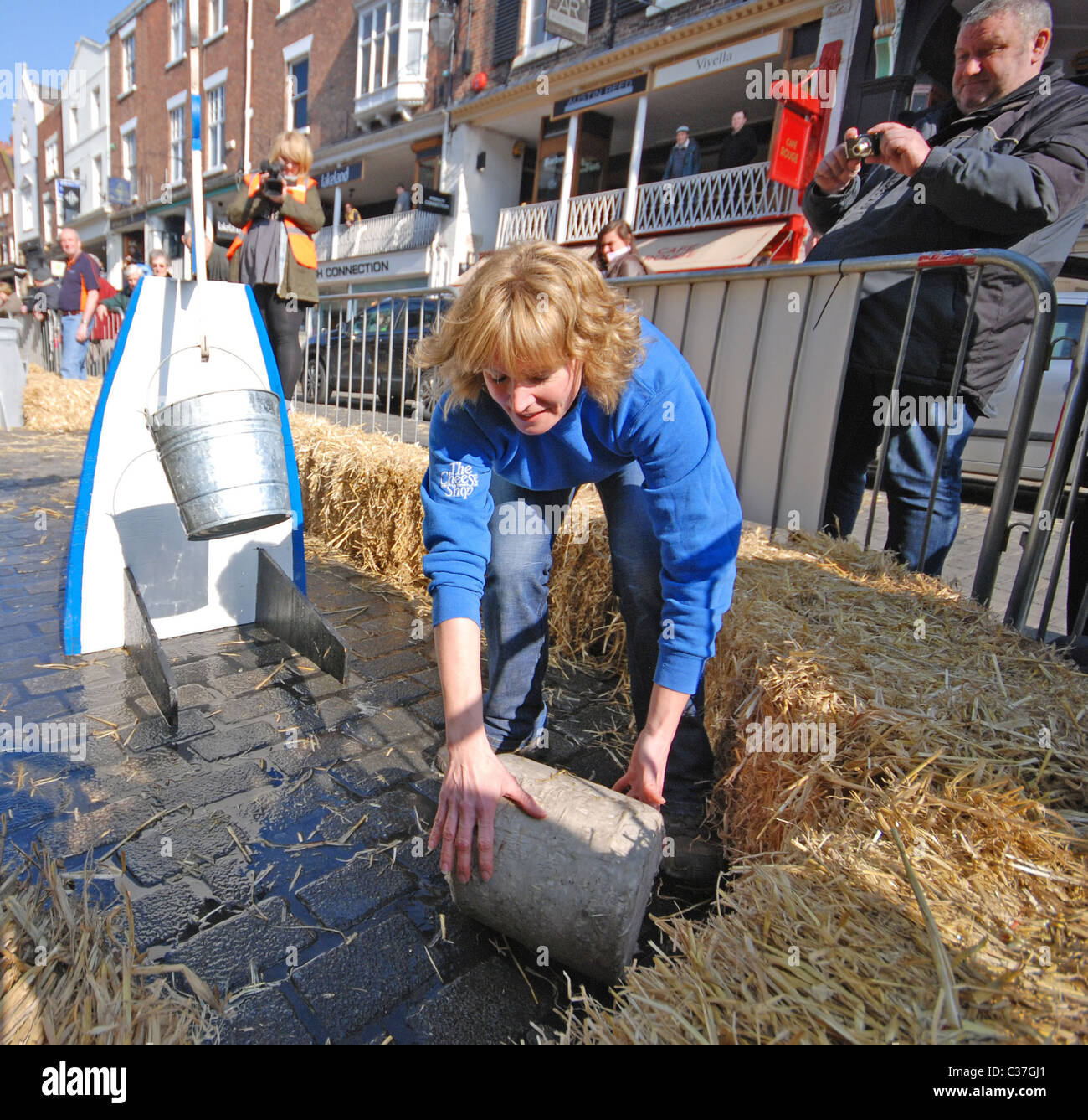 Cheese Rolling, Chester, Cheshire, England Stock Photo - Alamy