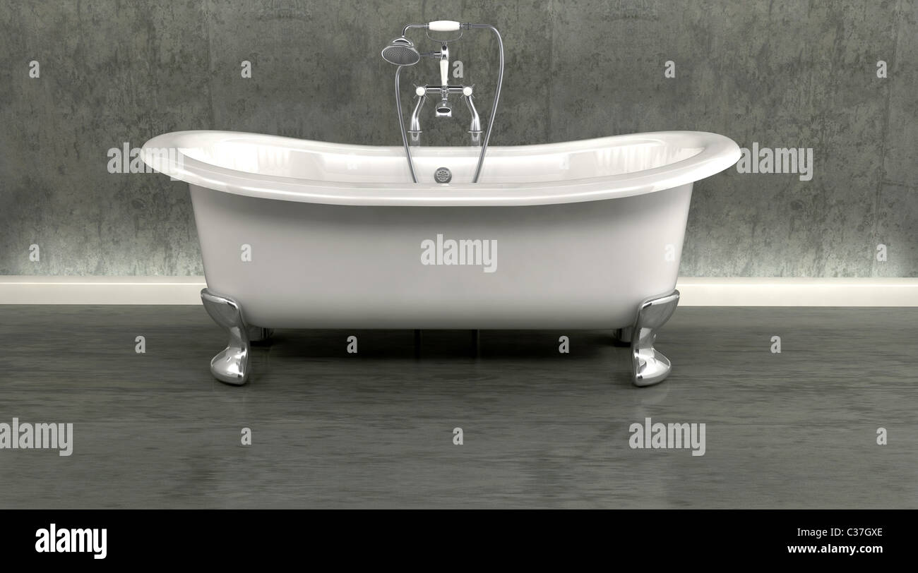 Roll top bath hi-res stock photography and images - Alamy