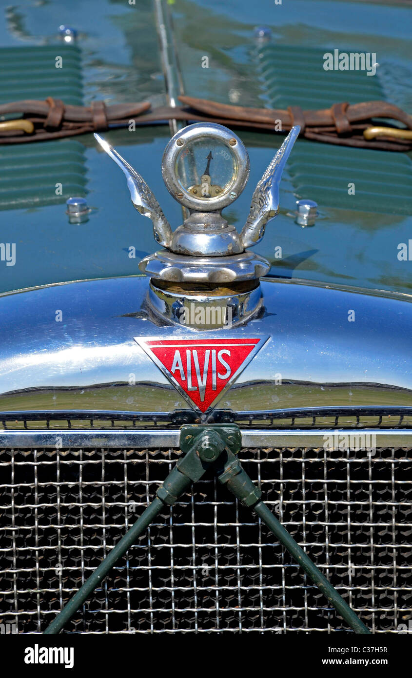 alvis raidiator grill Stock Photo - Alamy