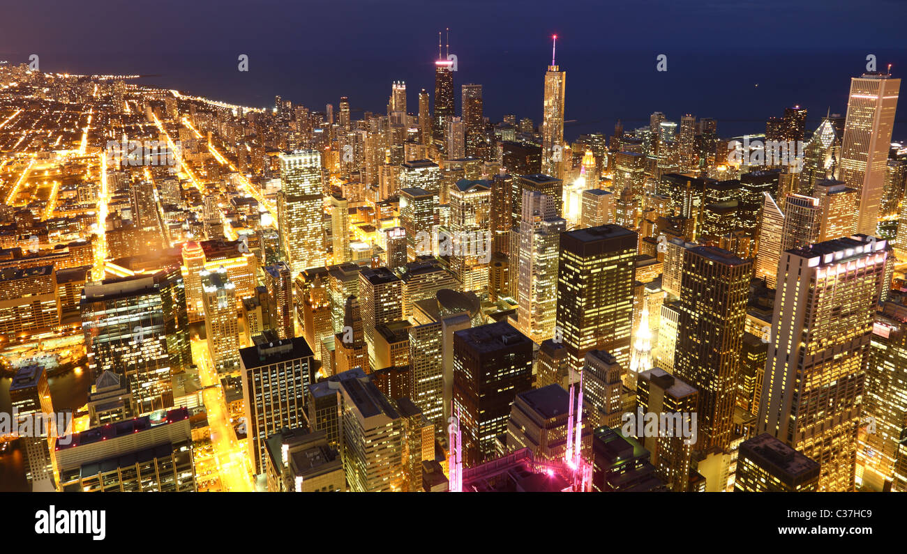 American city from above high hi-res stock photography and images - Alamy