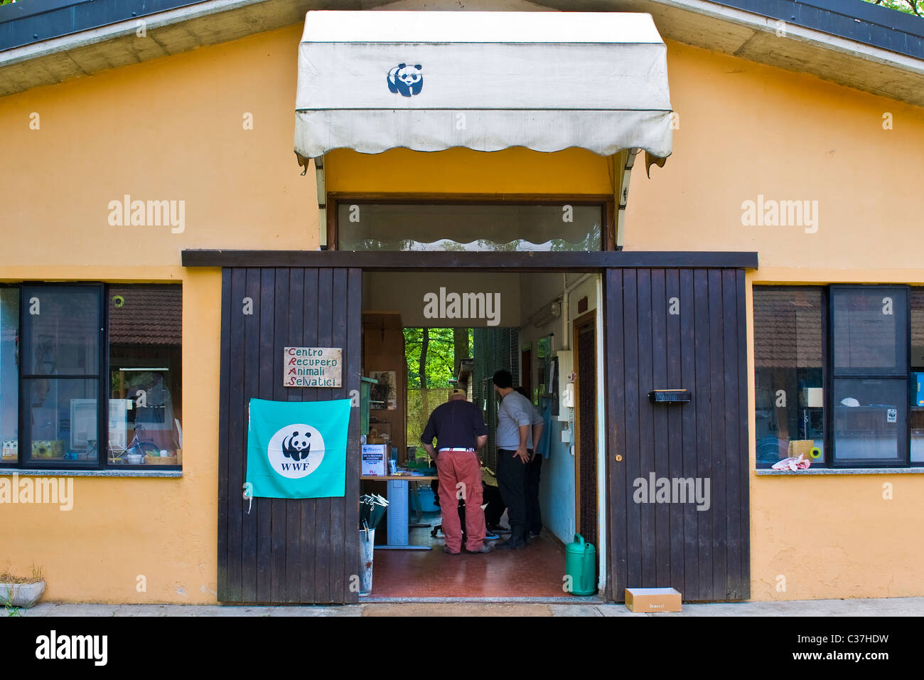 Vanzago WWF Center forest, Italy Stock Photo - Alamy