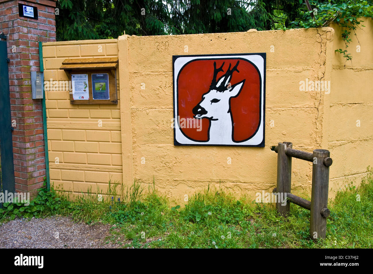 Vanzago WWF Center forest, Italy Stock Photo - Alamy