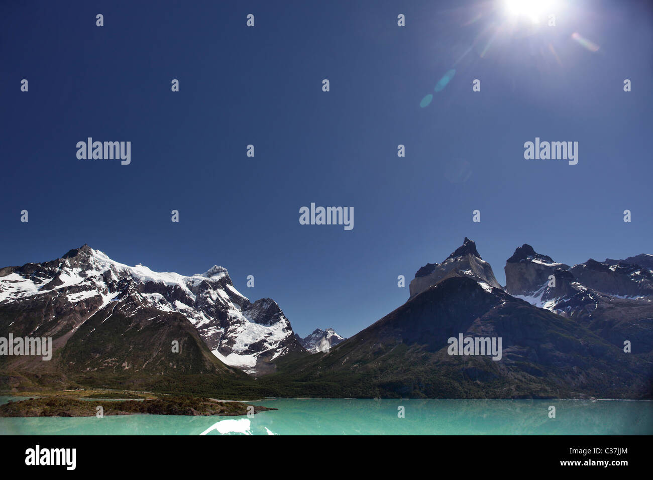 Views of Torres del Paine, Patagonia, Chile, South America Stock Photo ...