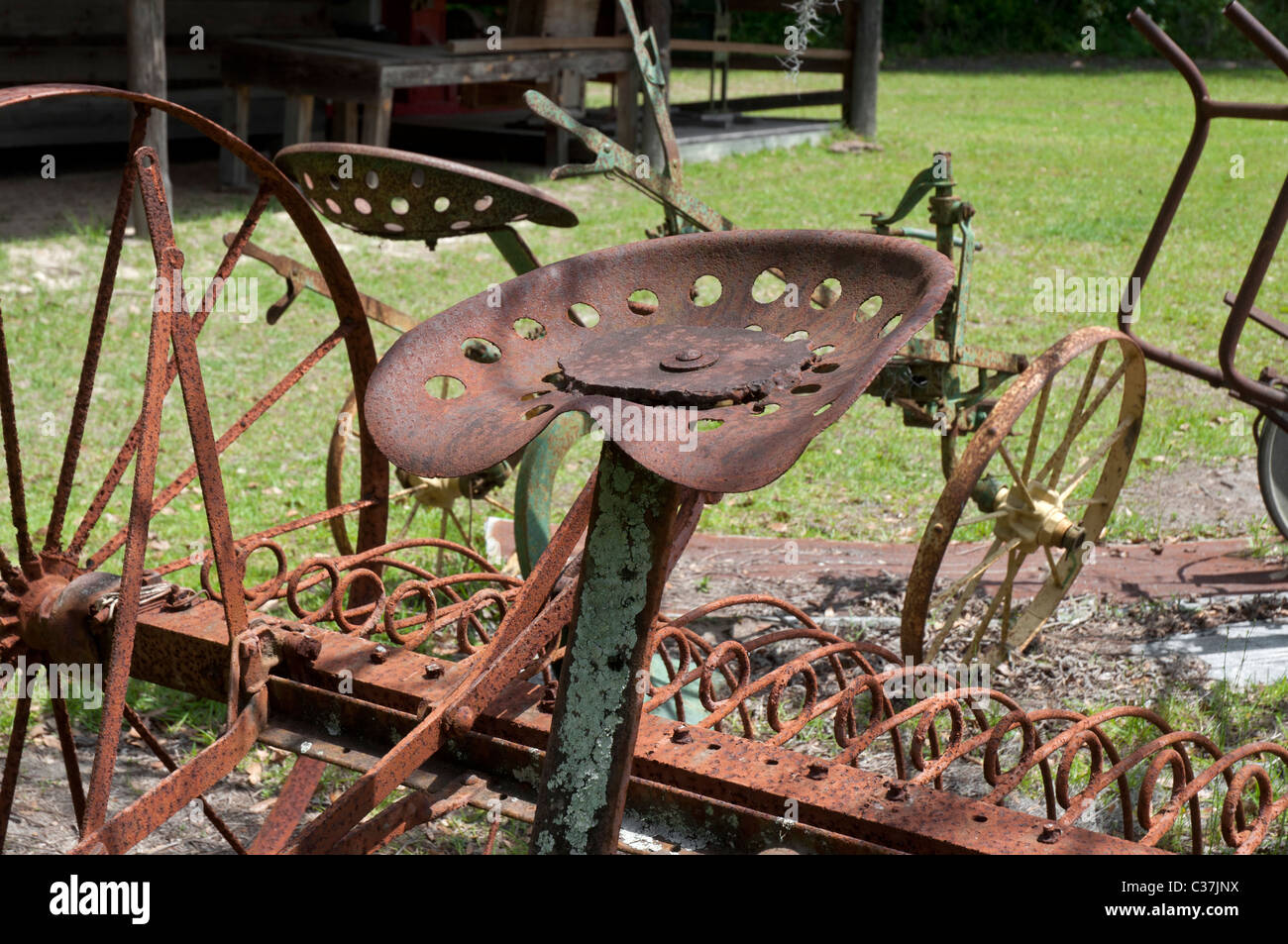 Dudley Farm State Historic Site Newberry Florida Stock Photo - Alamy