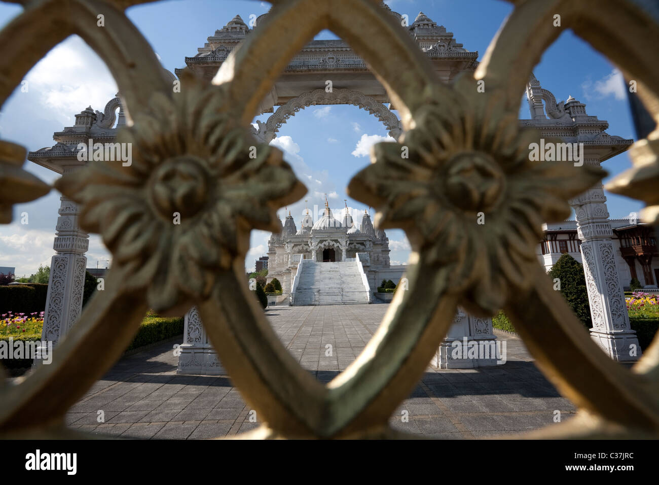 Baps Shri Swaminarayan Mandir Hindu High Resolution Stock Photography ...