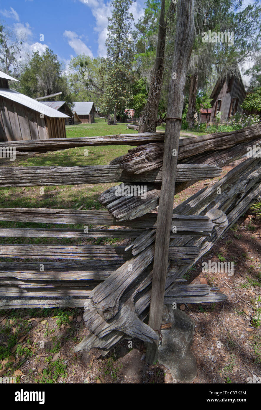 Dudley Farm State Historic Site Newberry Florida Stock Photo - Alamy