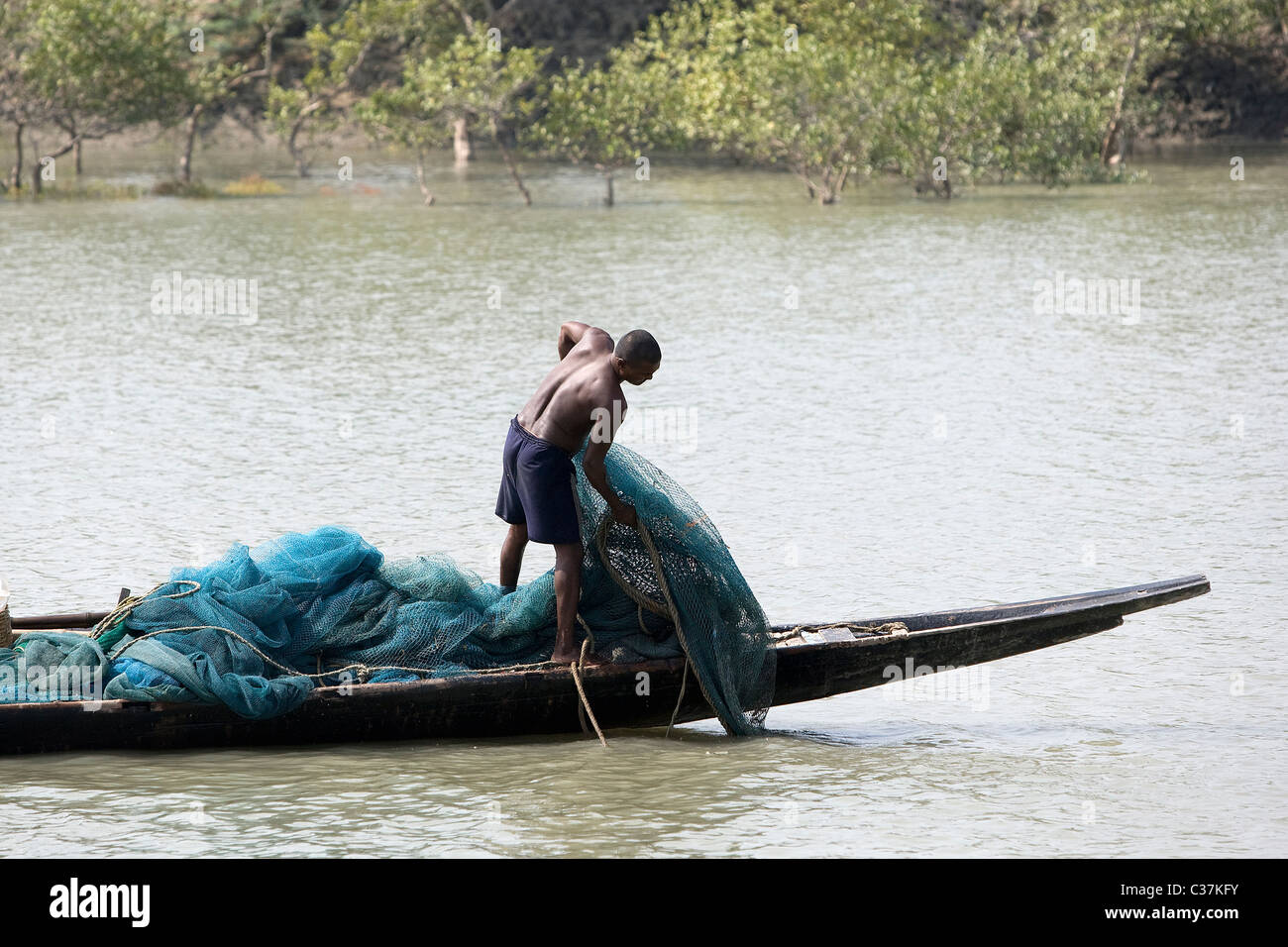 Sunderbans india hi-res stock photography and images - Alamy