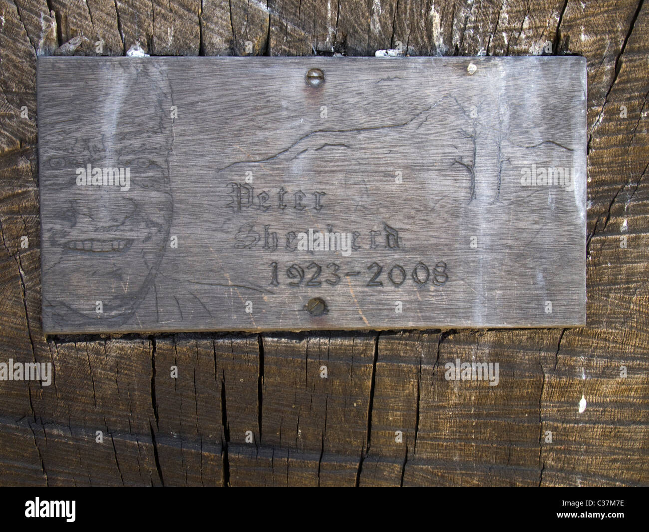 Peter Shepherd memorial, Kenya, East Africa Stock Photo - Alamy