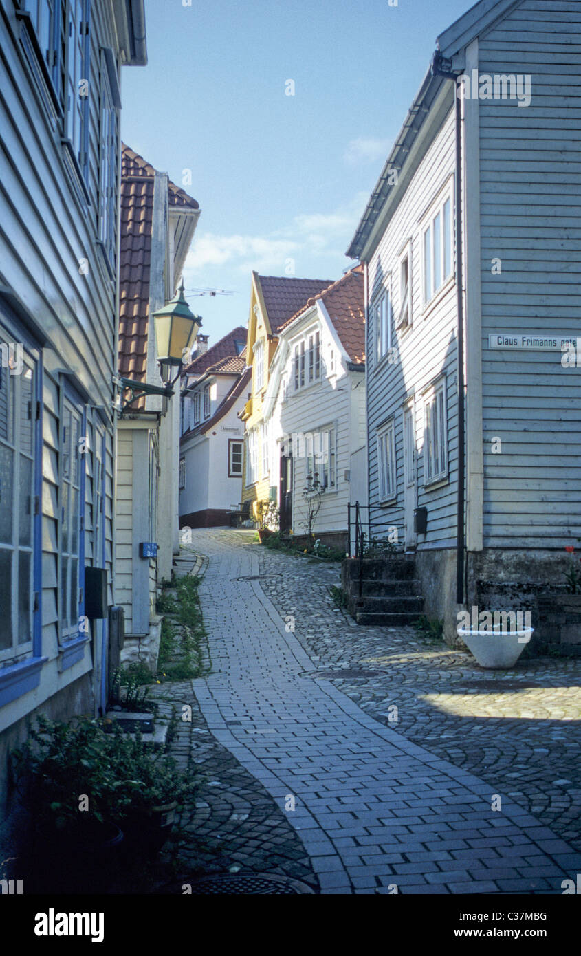 Old town of bergen hi-res stock photography and images - Alamy