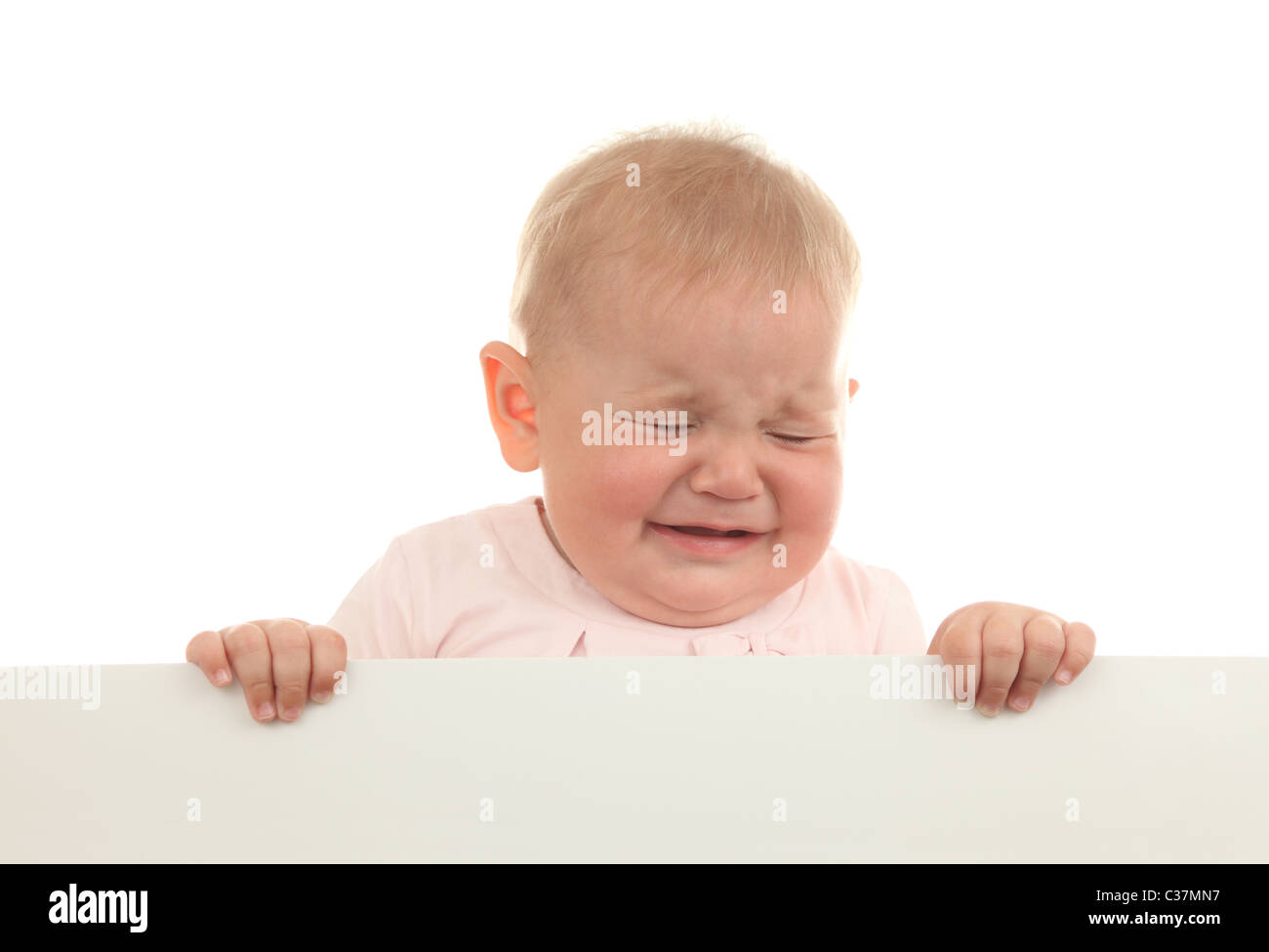 Baby crying advert hi-res stock photography and images - Alamy