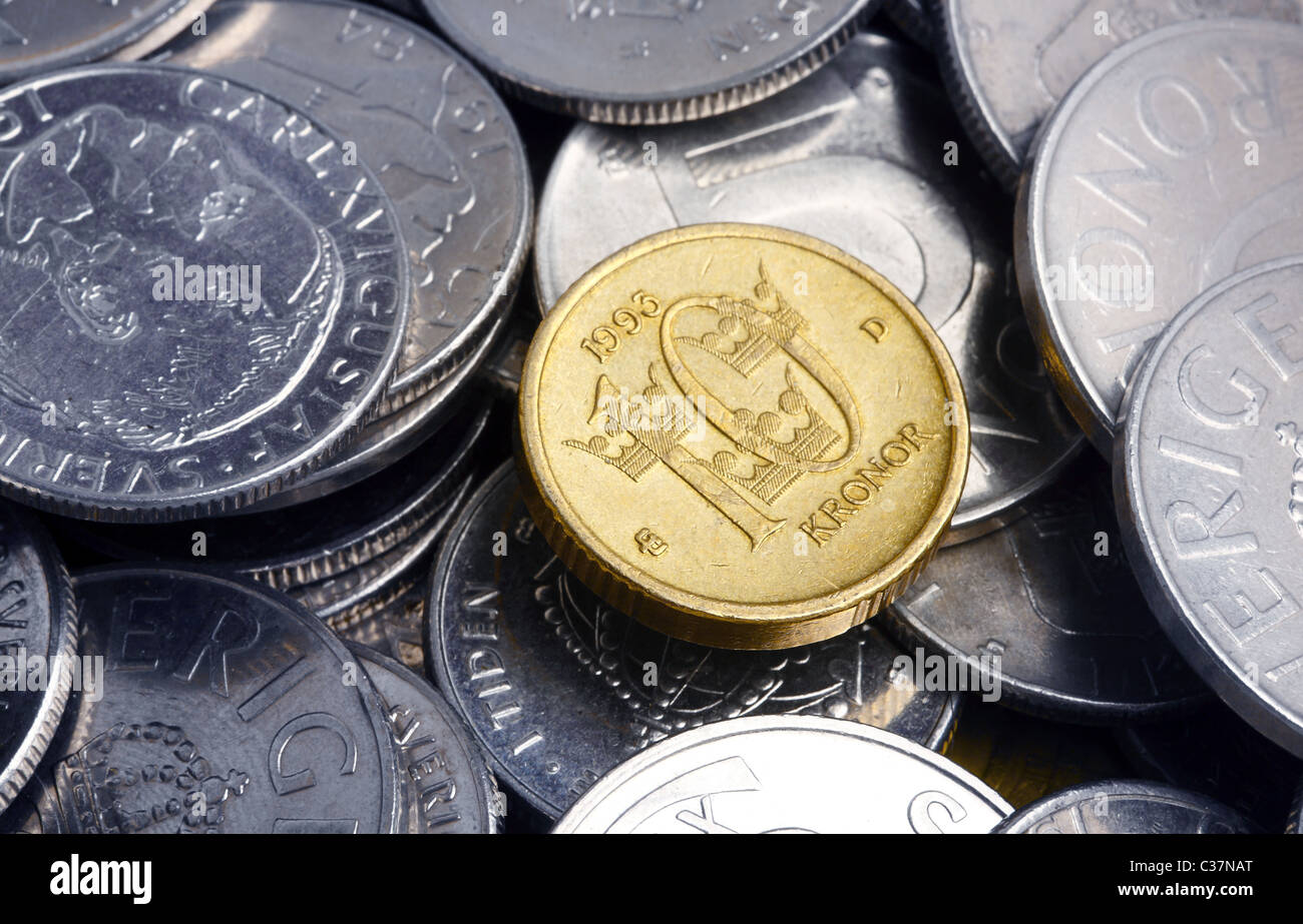 Swedish coins hi-res stock photography and images - Alamy