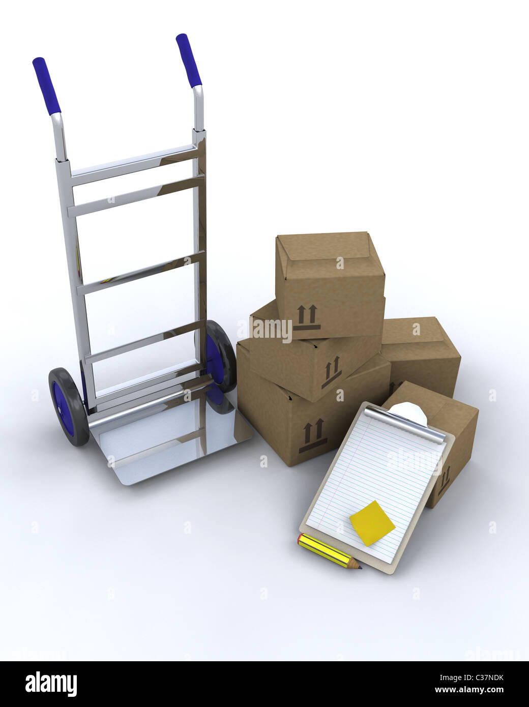Delivery boxes hi-res stock photography and images - Alamy