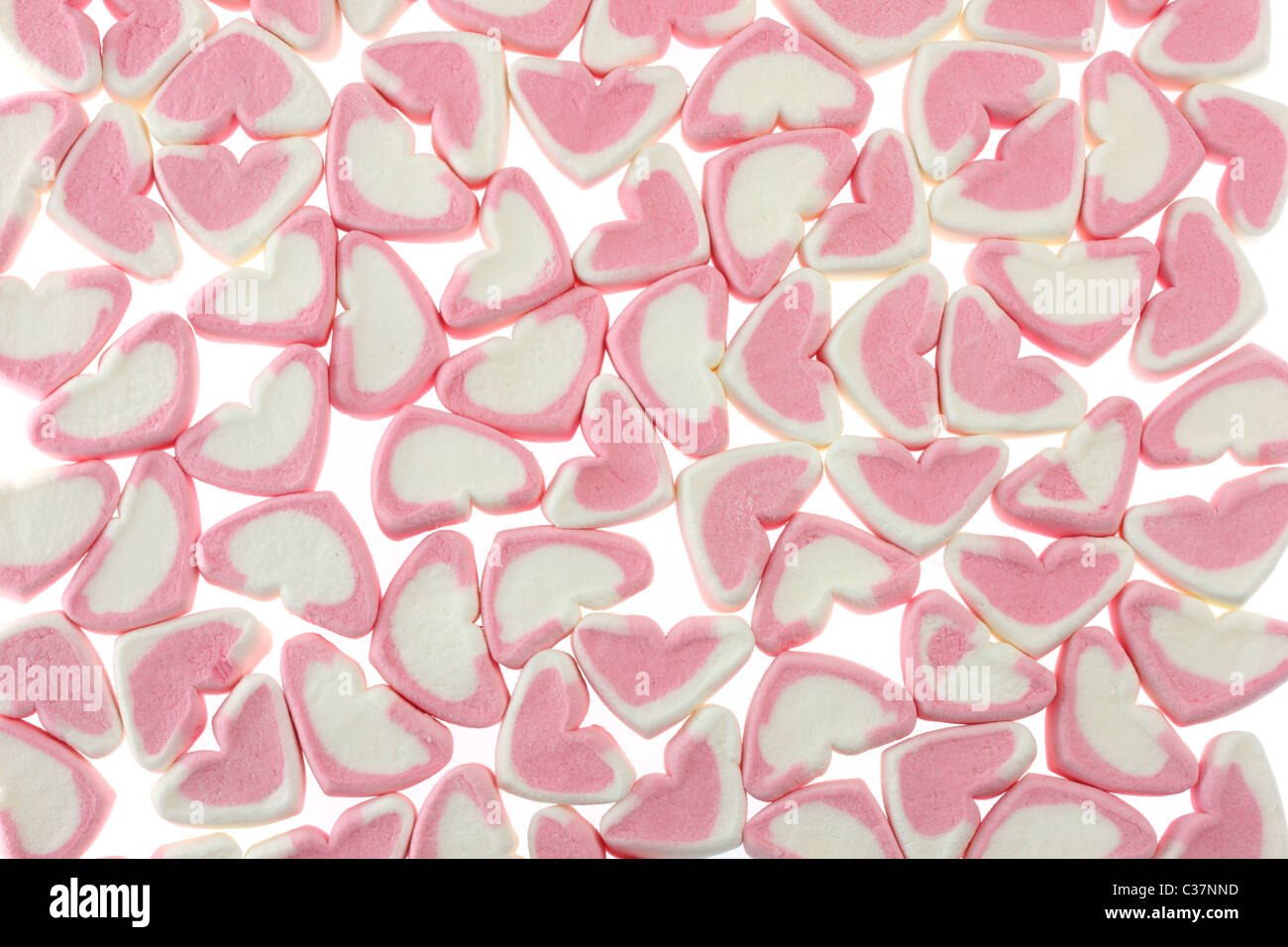 Candies, in shape of a heart. sweets, different colors, taste's ...