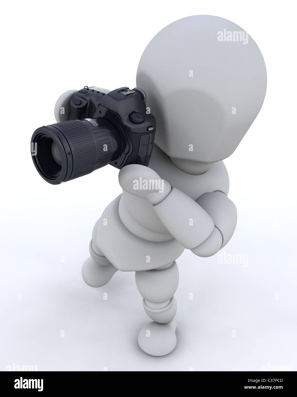 3d man camera hi-res stock photography and images - Alamy