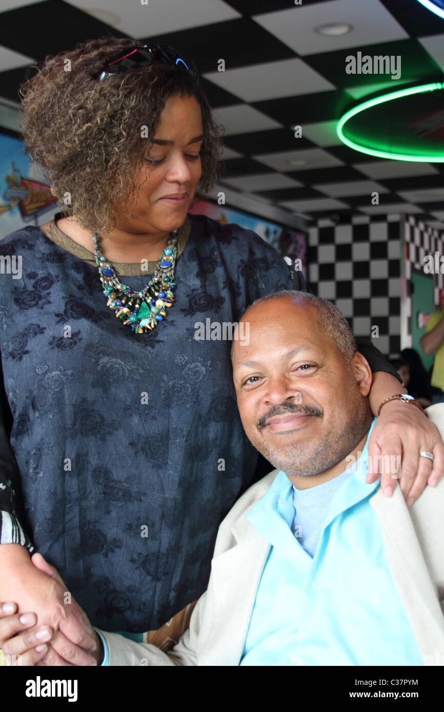 Couple caressing and interacting Stock Photo - Alamy