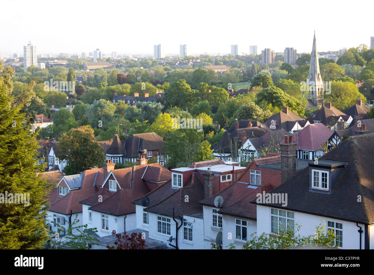 Holly Lodge Estate - Highgate - Camden - London Stock Photo - Alamy