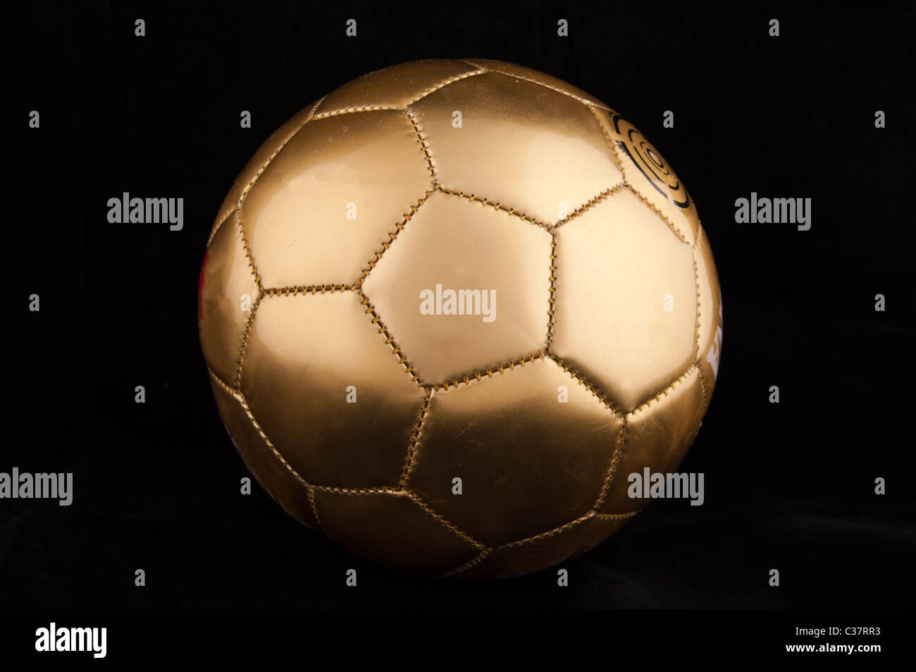 Gold soccer ball hi-res stock photography and images - Alamy