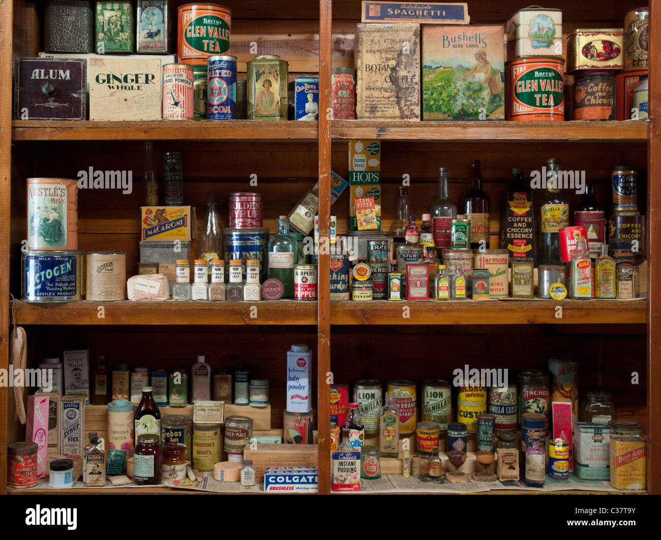 Vintage Food Packaging Stock Photos & Vintage Food Packaging Stock ...