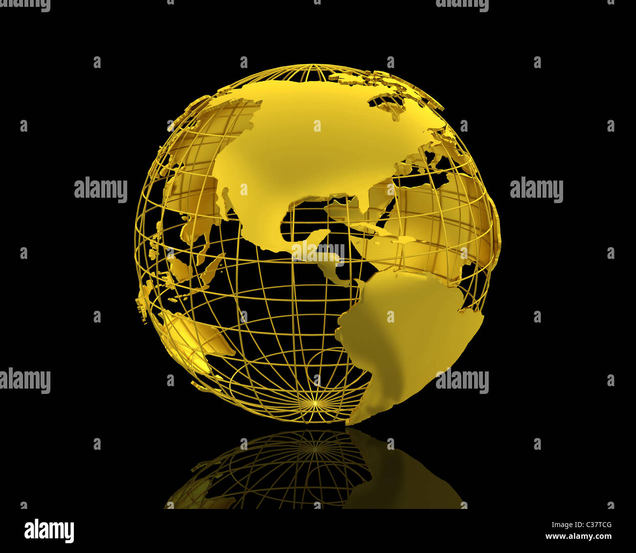 World map black hi-res stock photography and images - Alamy