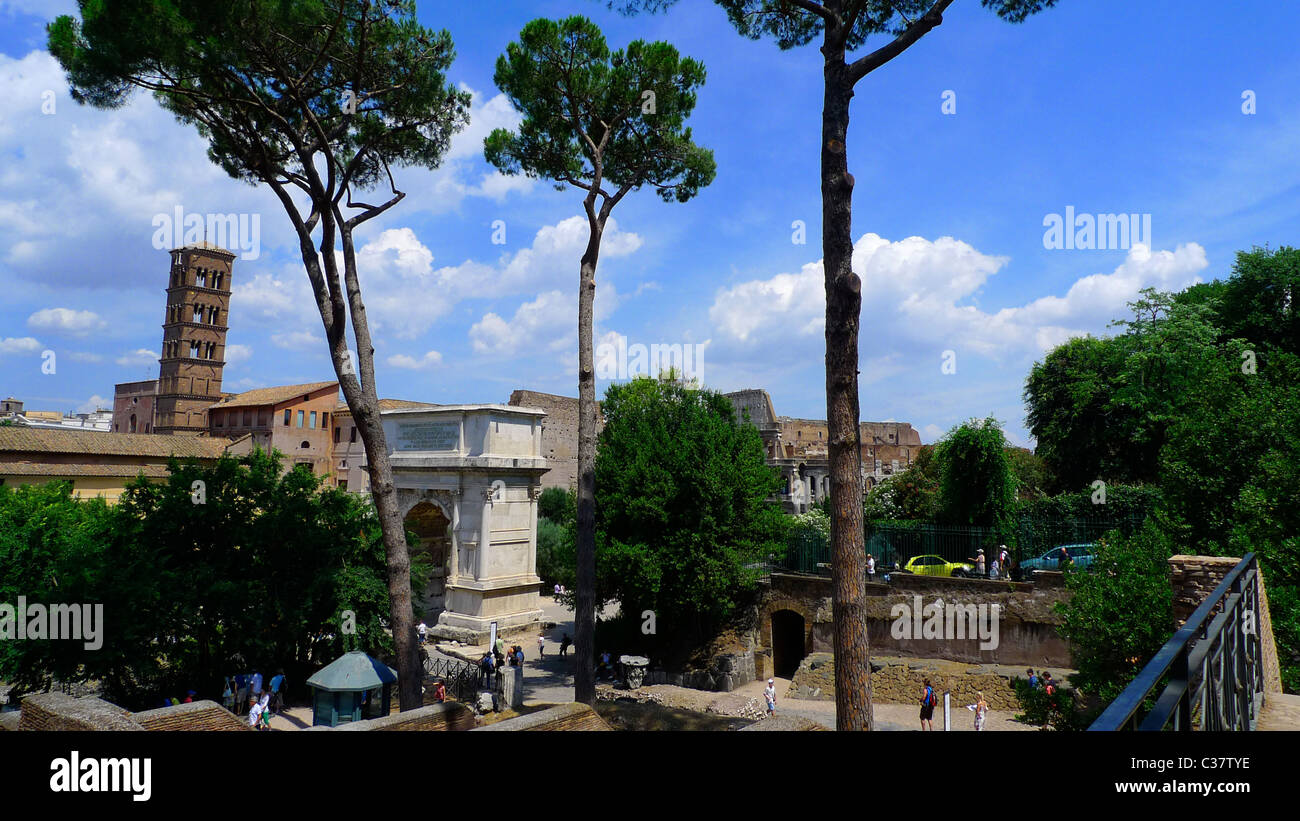 Image of Roman landscape Stock Photo - Alamy