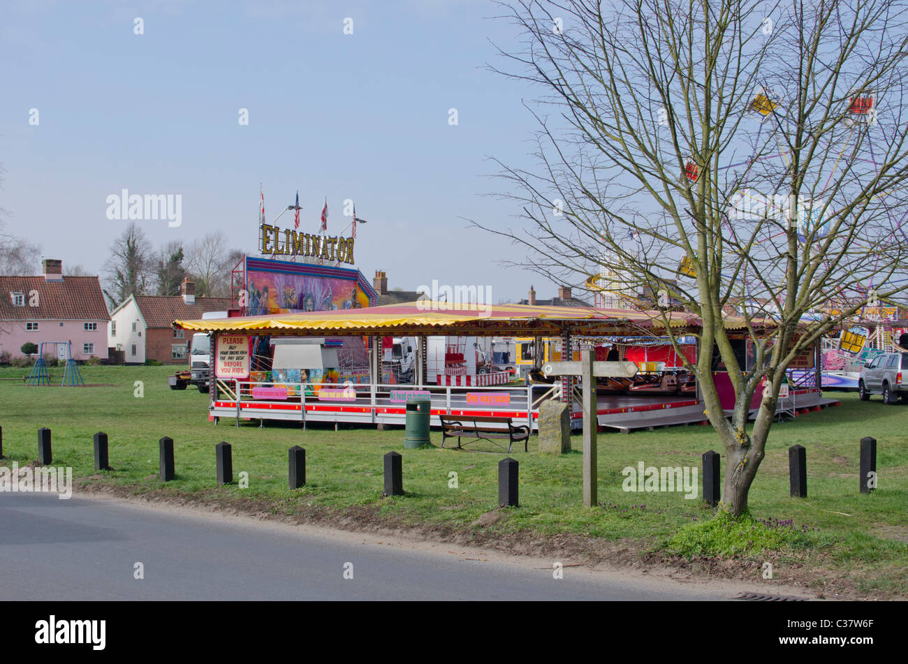 Funfair on fair green hi-res stock photography and images - Alamy