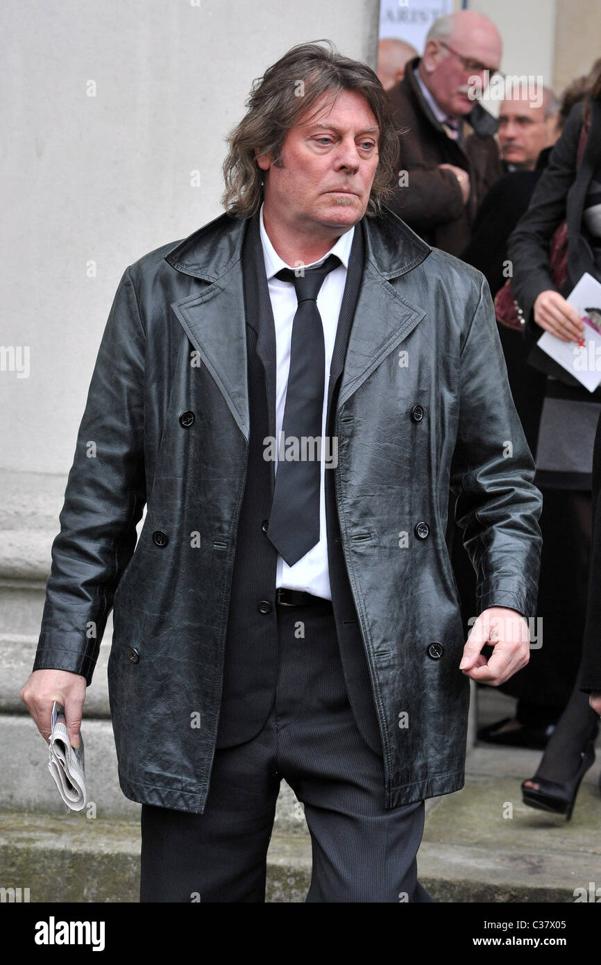 David Spinx The Funeral of Wendy Richard held at St Mary's Church ...