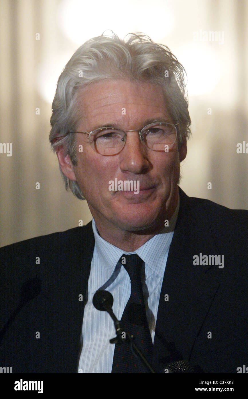 Richard Gere speaks at an event advocating for greater freedoms in ...