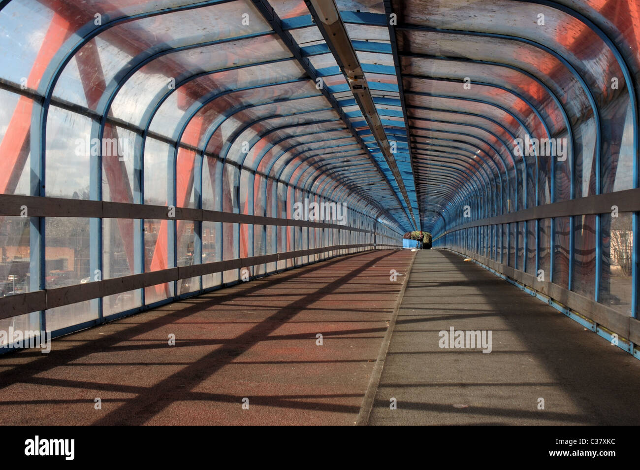 Pedestrian cycleway bridge hi-res stock photography and images - Alamy