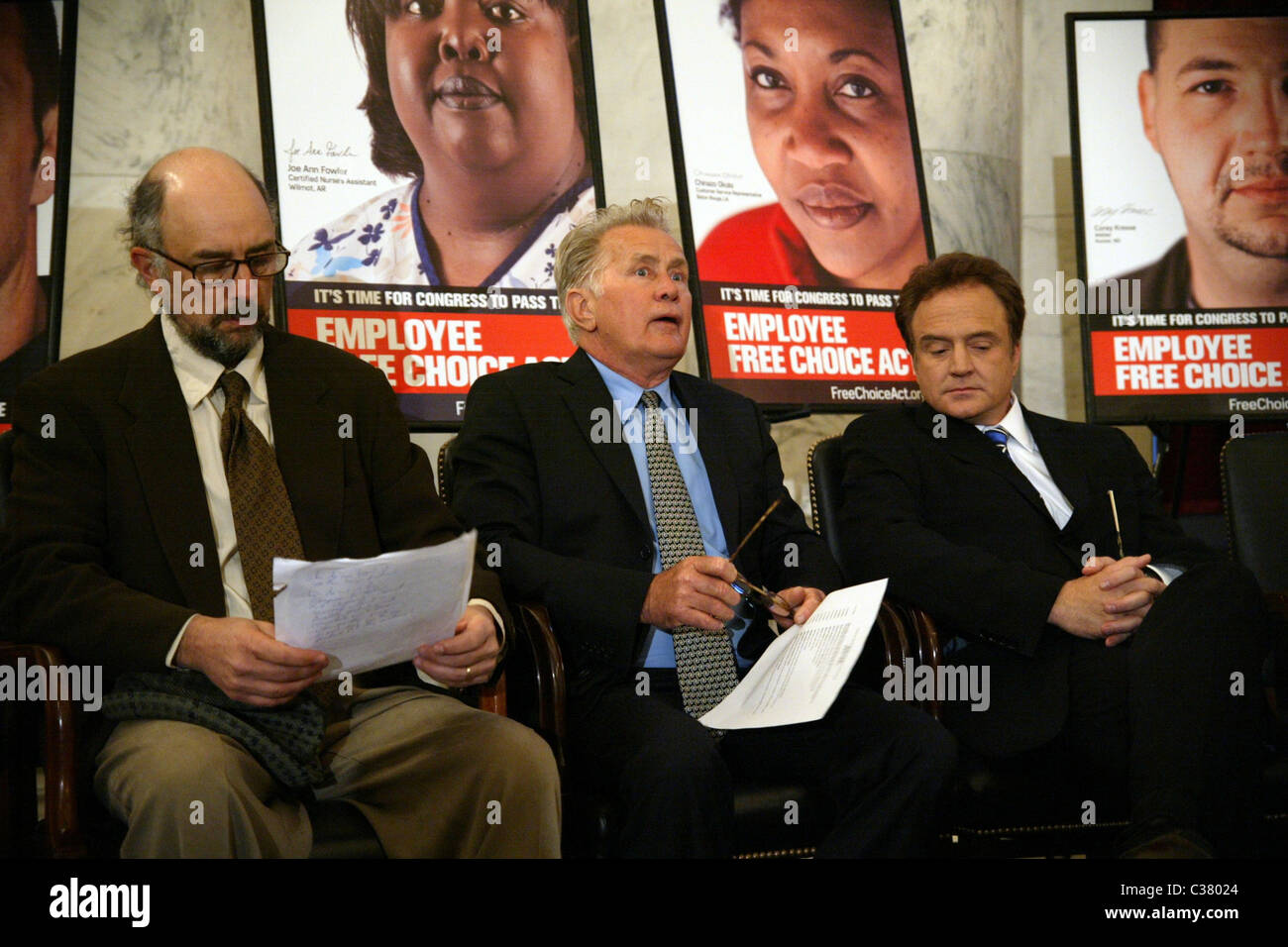 Richard Schiff, Martin Sheen and Bradley Whitford 'Faces of the ...