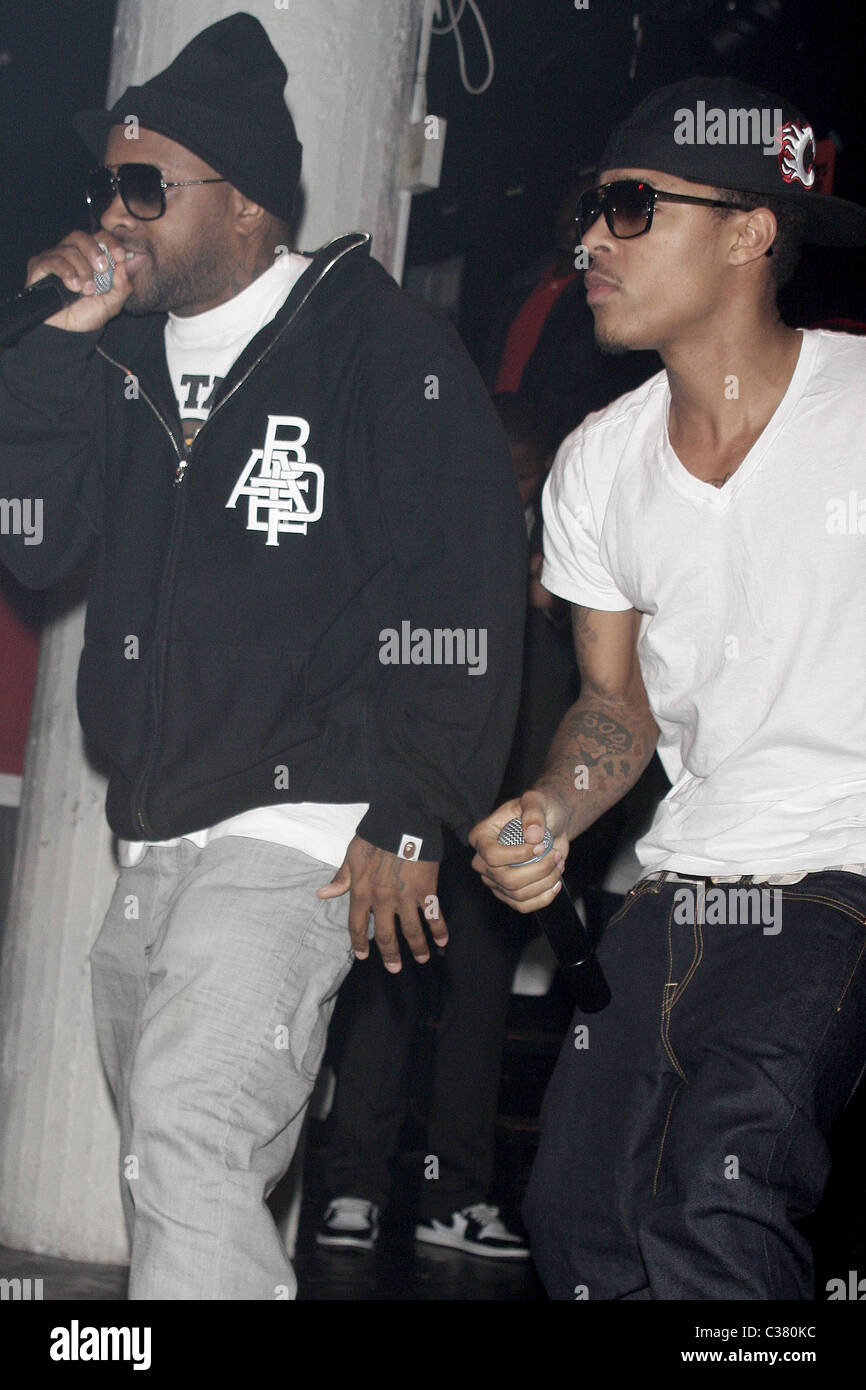 Jermaine Dupree and Bow Wow MySpace and Power 105.1 FM host Rapper Bow ...