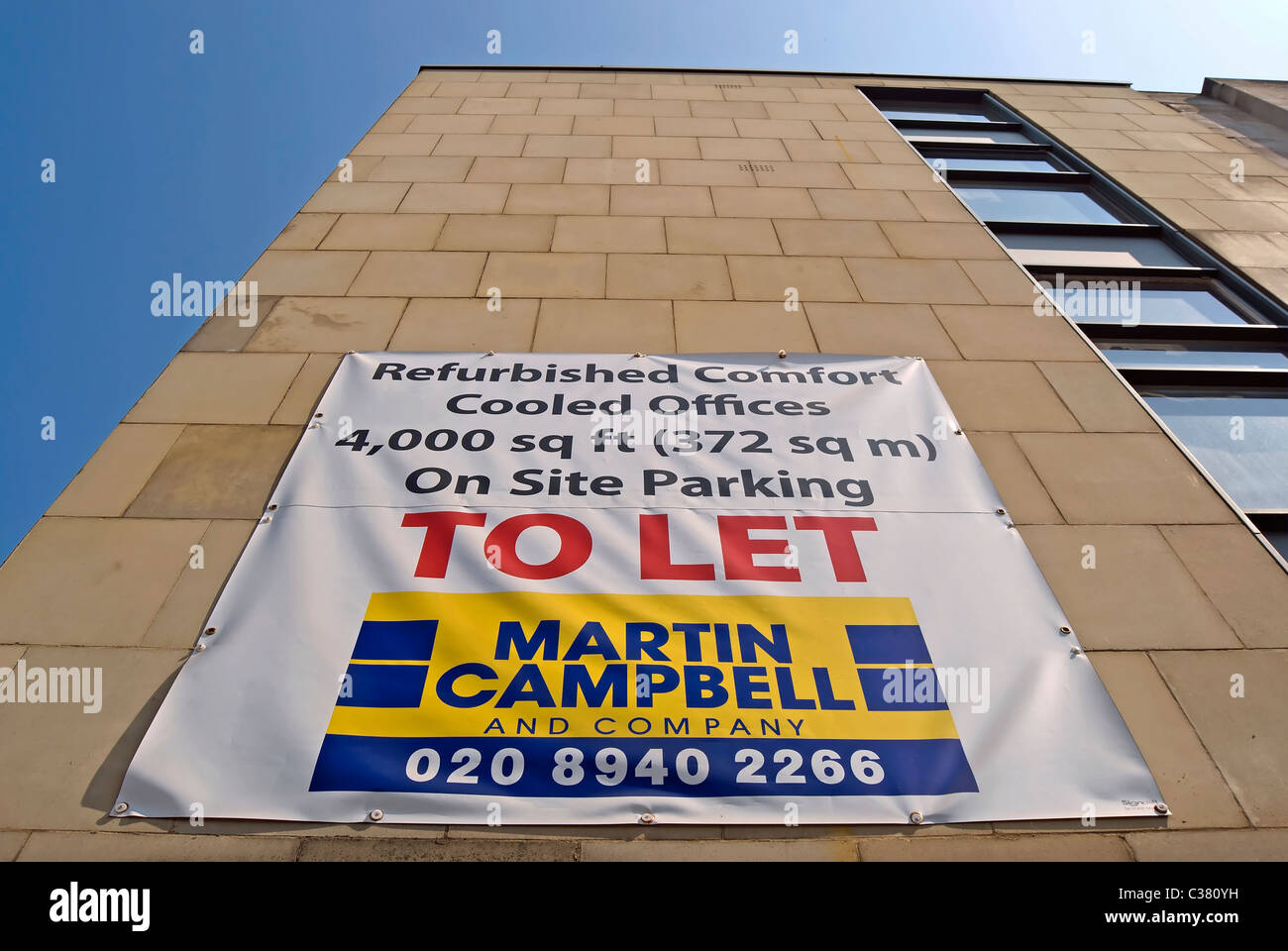 Sign office property signs hi-res stock photography and images - Alamy