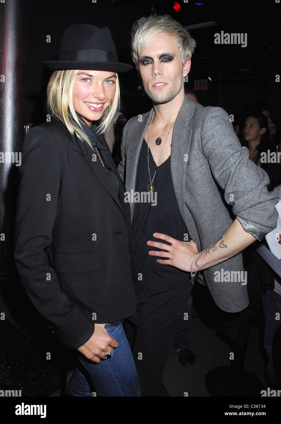 Jessica Hart and Justin Tranter Vamp by Fetty jewelry launch at the ...