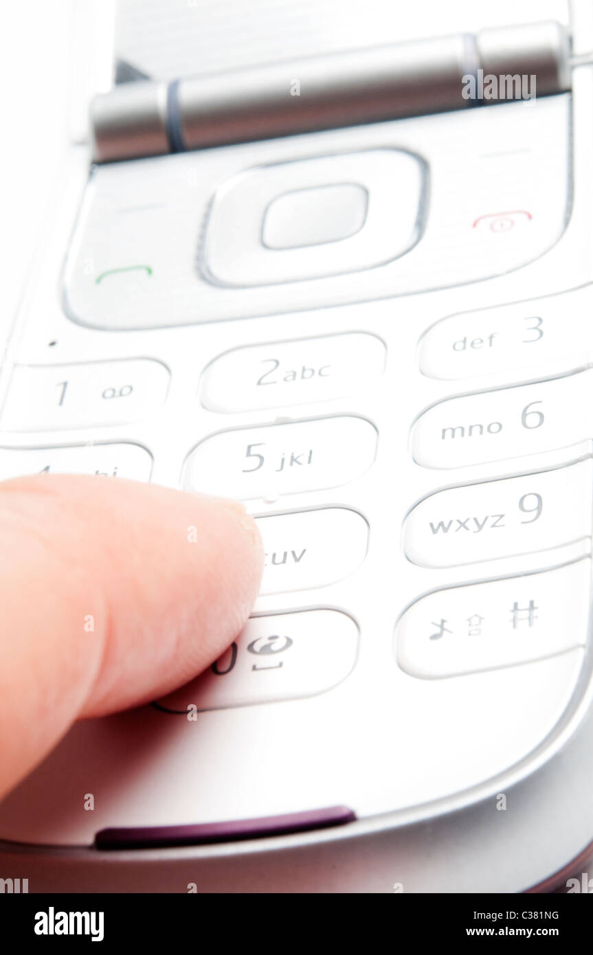texting with a cellphone Stock Photo - Alamy