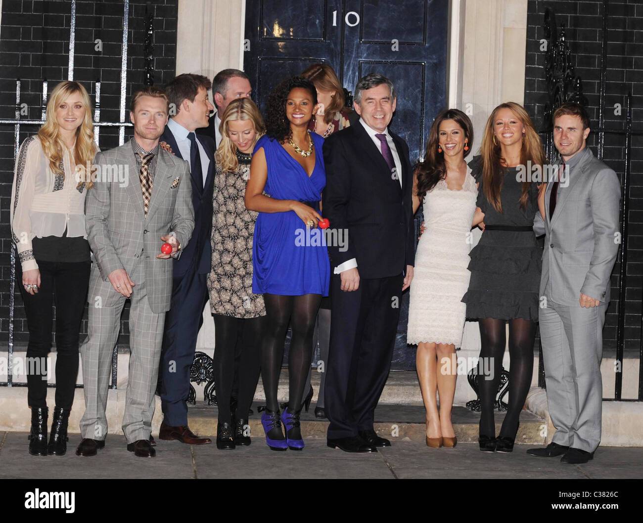 Fearne Cotton, Cheryl Cole, Ronan Keating, Denise van Outen, Chris ...