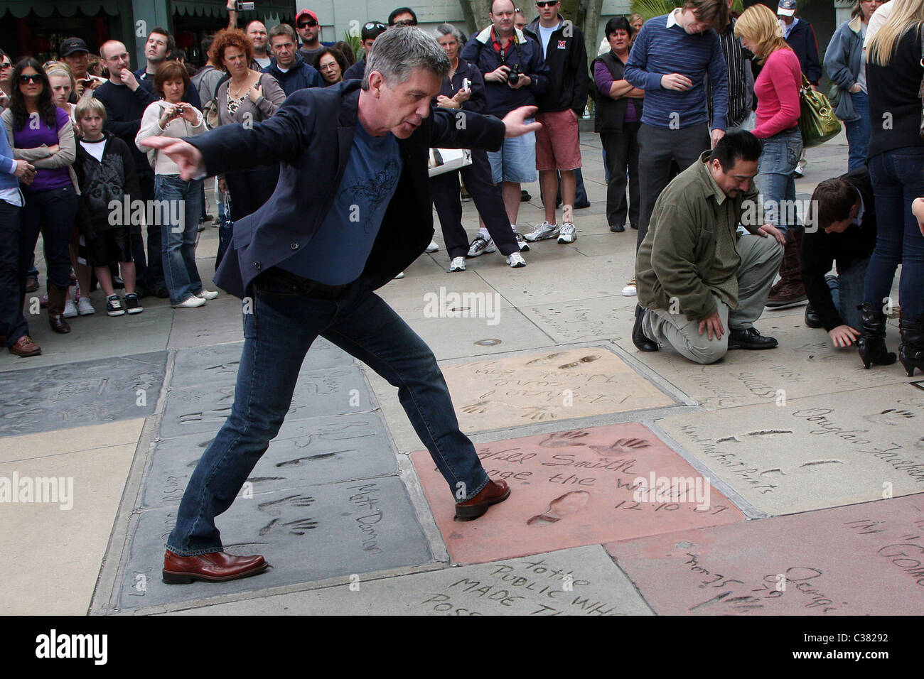 Celebrity handprints hi-res stock photography and images - Alamy