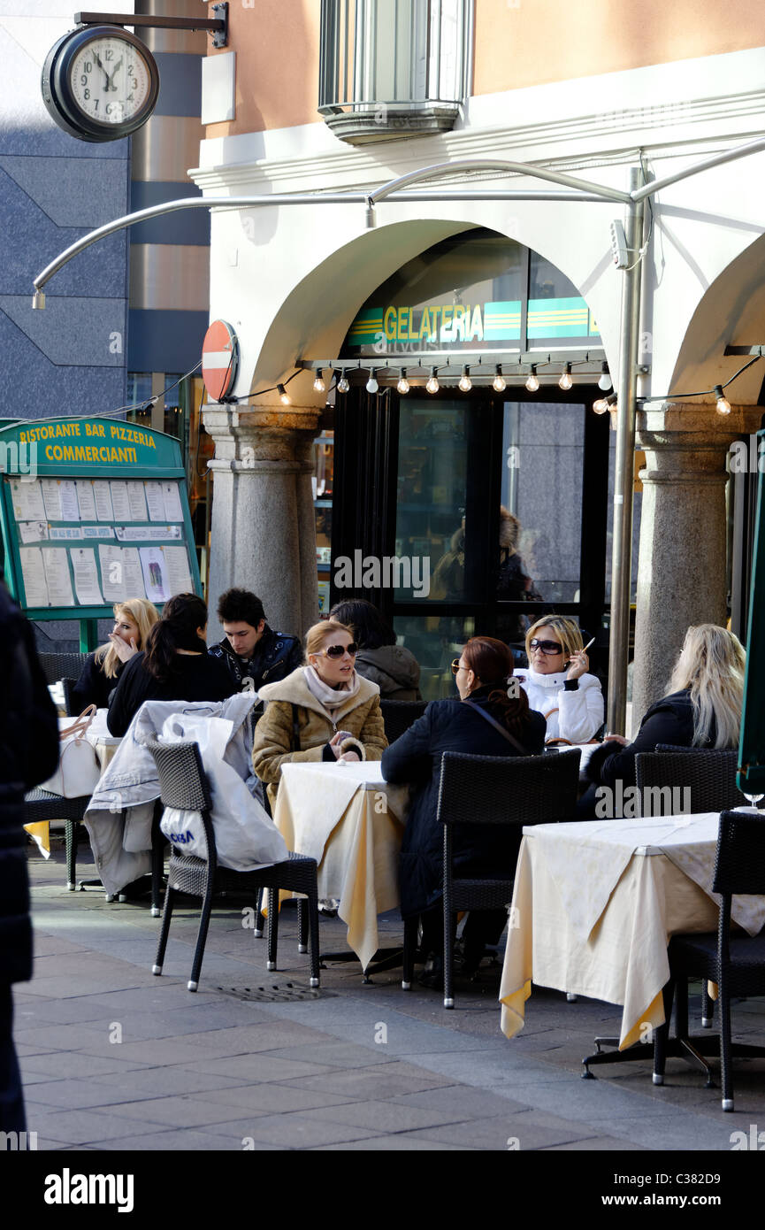Lugano Switzerland Cafe High Resolution Stock Photography and Images ...