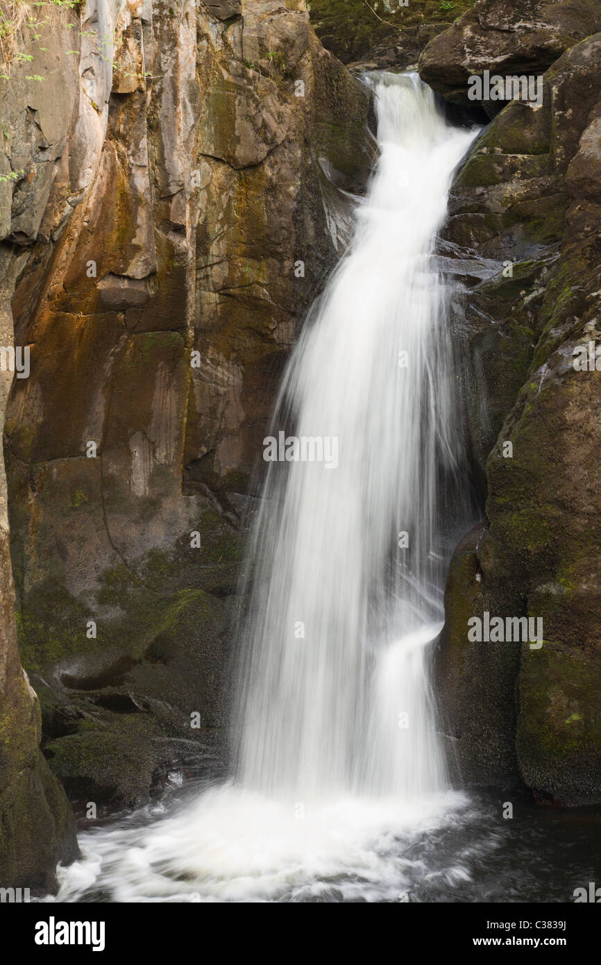 Waterfall in the Yorksire Dales Yorkshire UK Stock Photo - Alamy