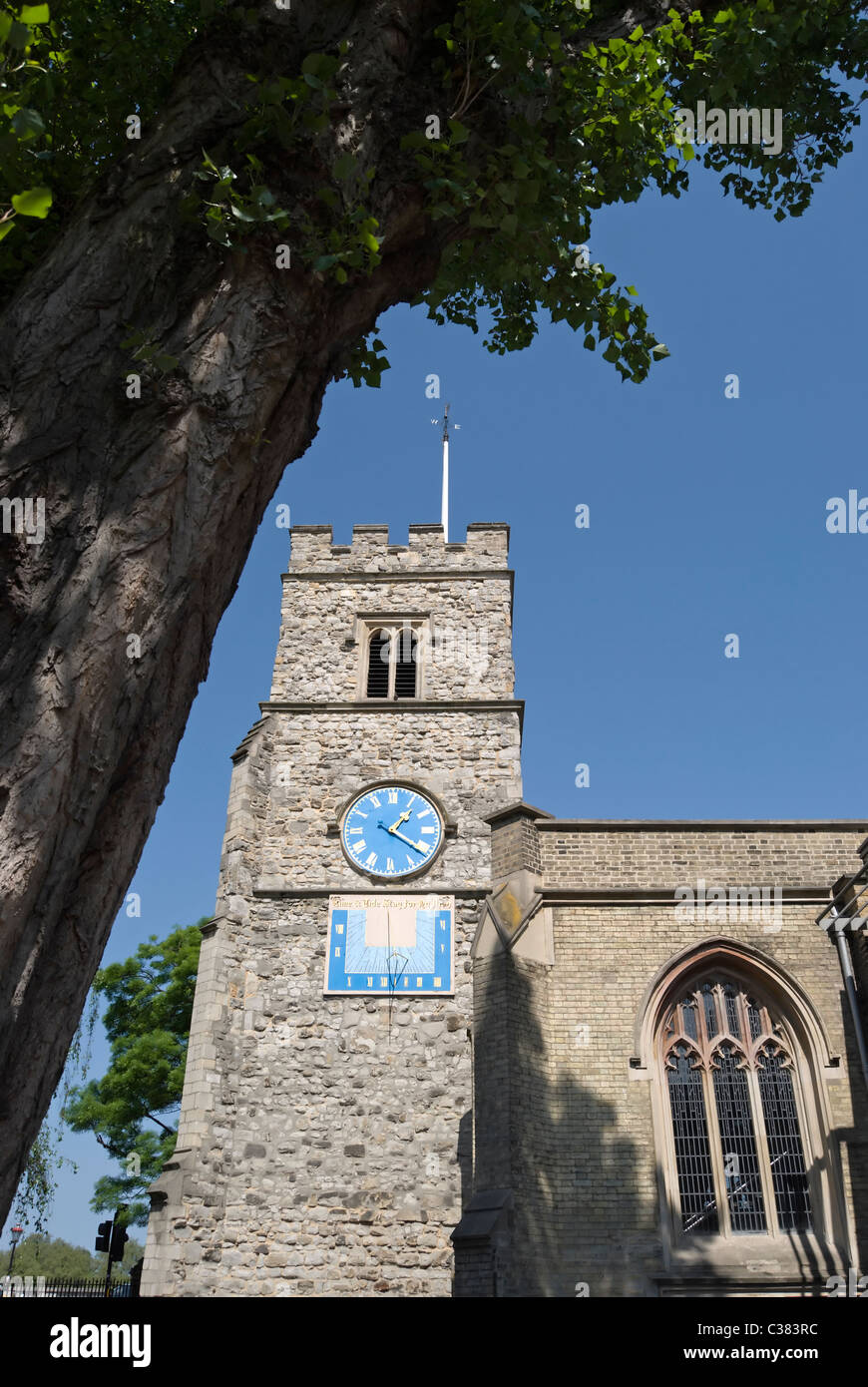 St marys church putney hi-res stock photography and images - Alamy