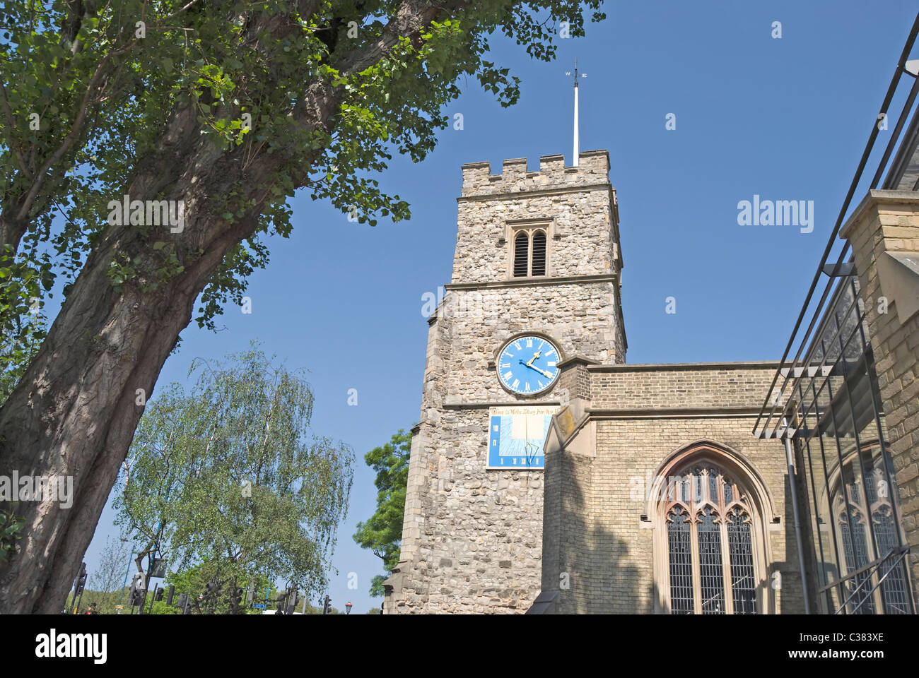 St marys church putney hi-res stock photography and images - Alamy