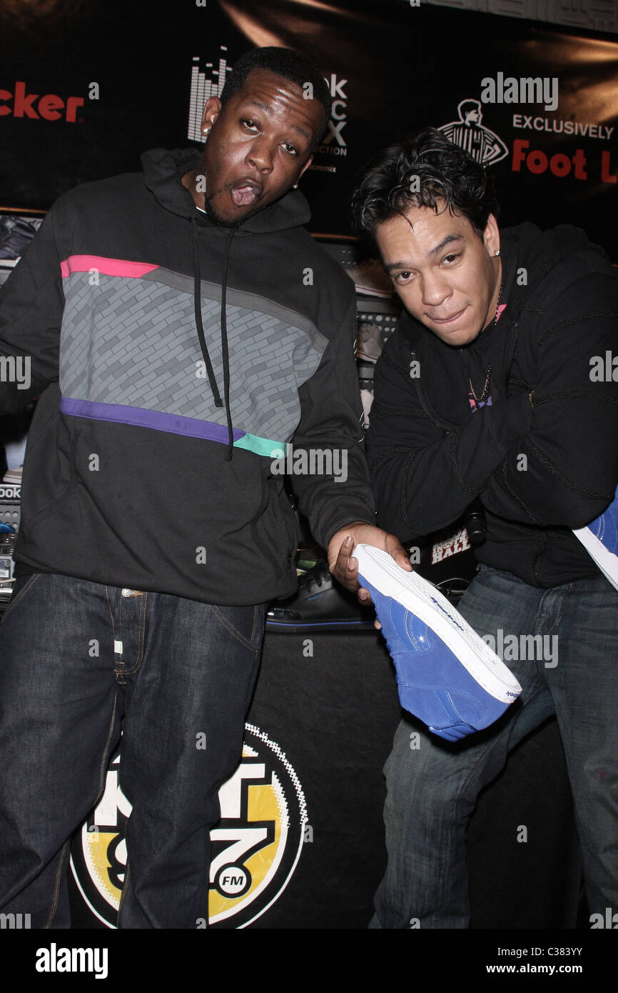 Jabari Evans aka Naledge and Michael Aguilar aka Double-O Kidz in the ...