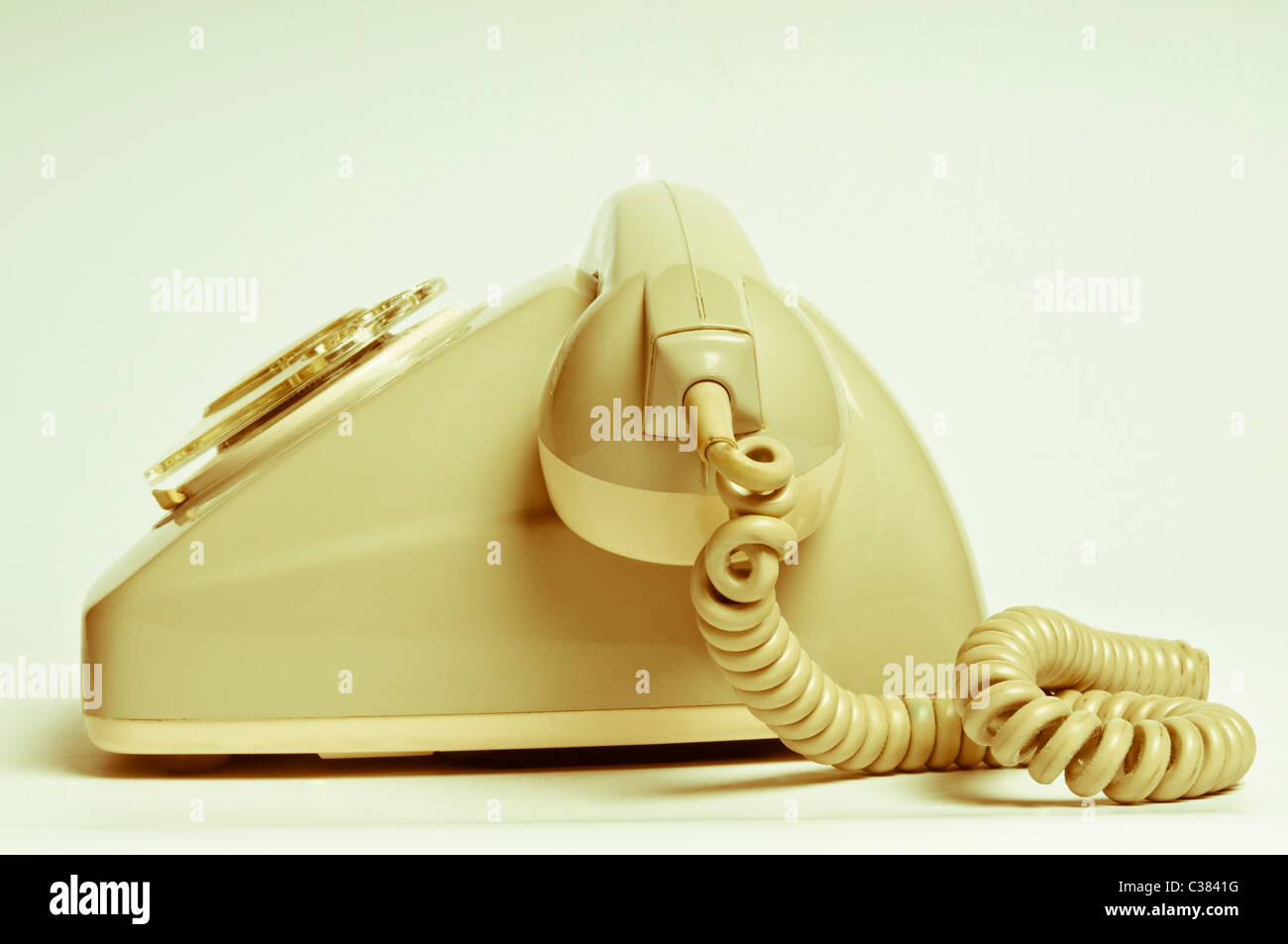 retro rotary dial telephone Stock Photo - Alamy