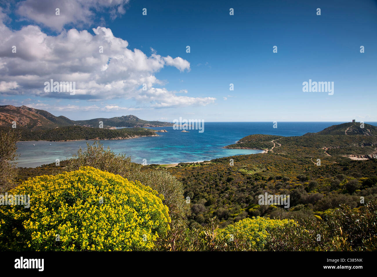 Sardinia capo teulada ca hi-res stock photography and images - Alamy