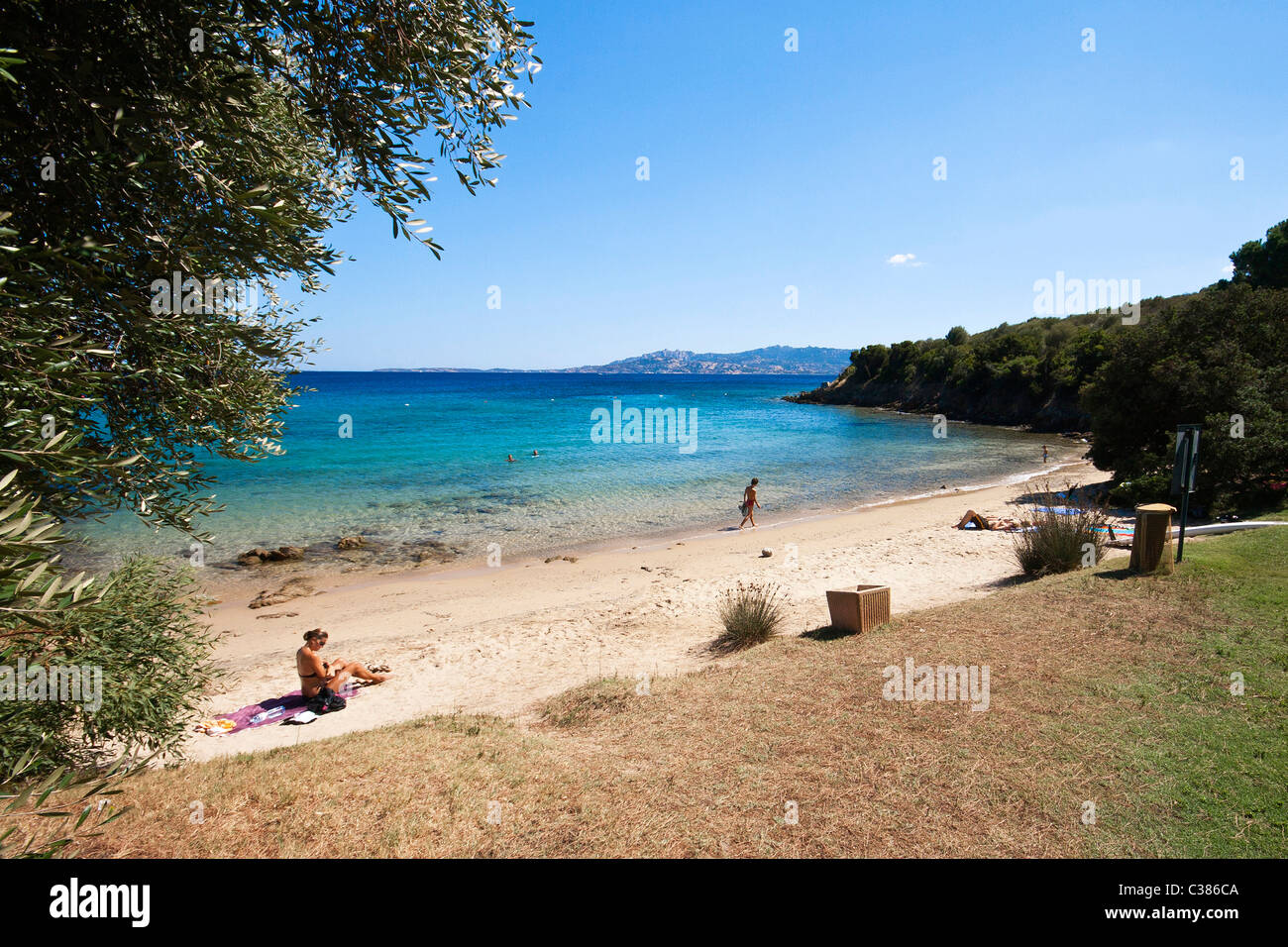 Cala Capra - Cala di Lepre beach, Palau, Olbia, Sardinia, Italy Stock ...