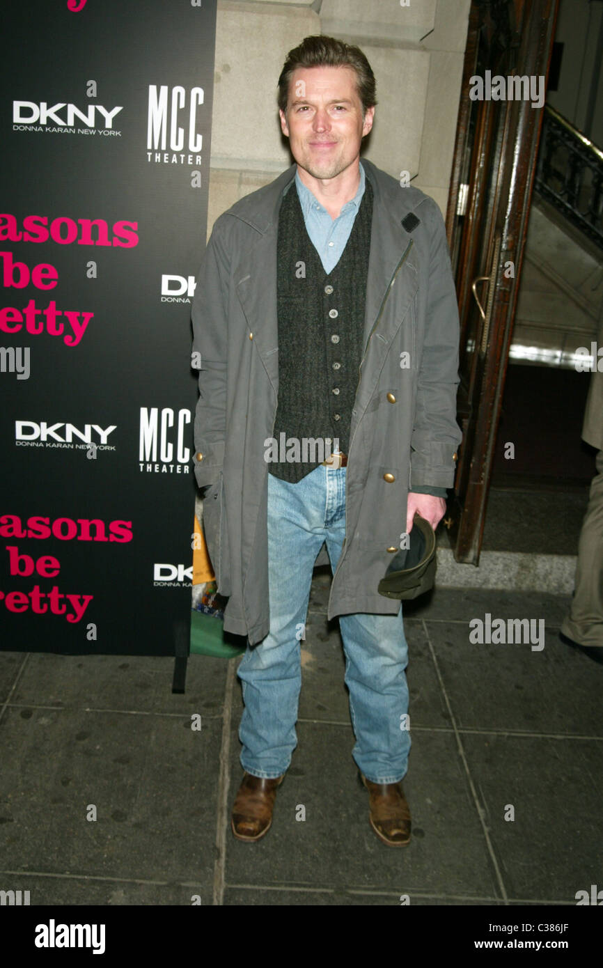 Bill Sage Opening Night of the Broadway play 'Reasons To Be Pretty' at the Lyceum Theatre ...