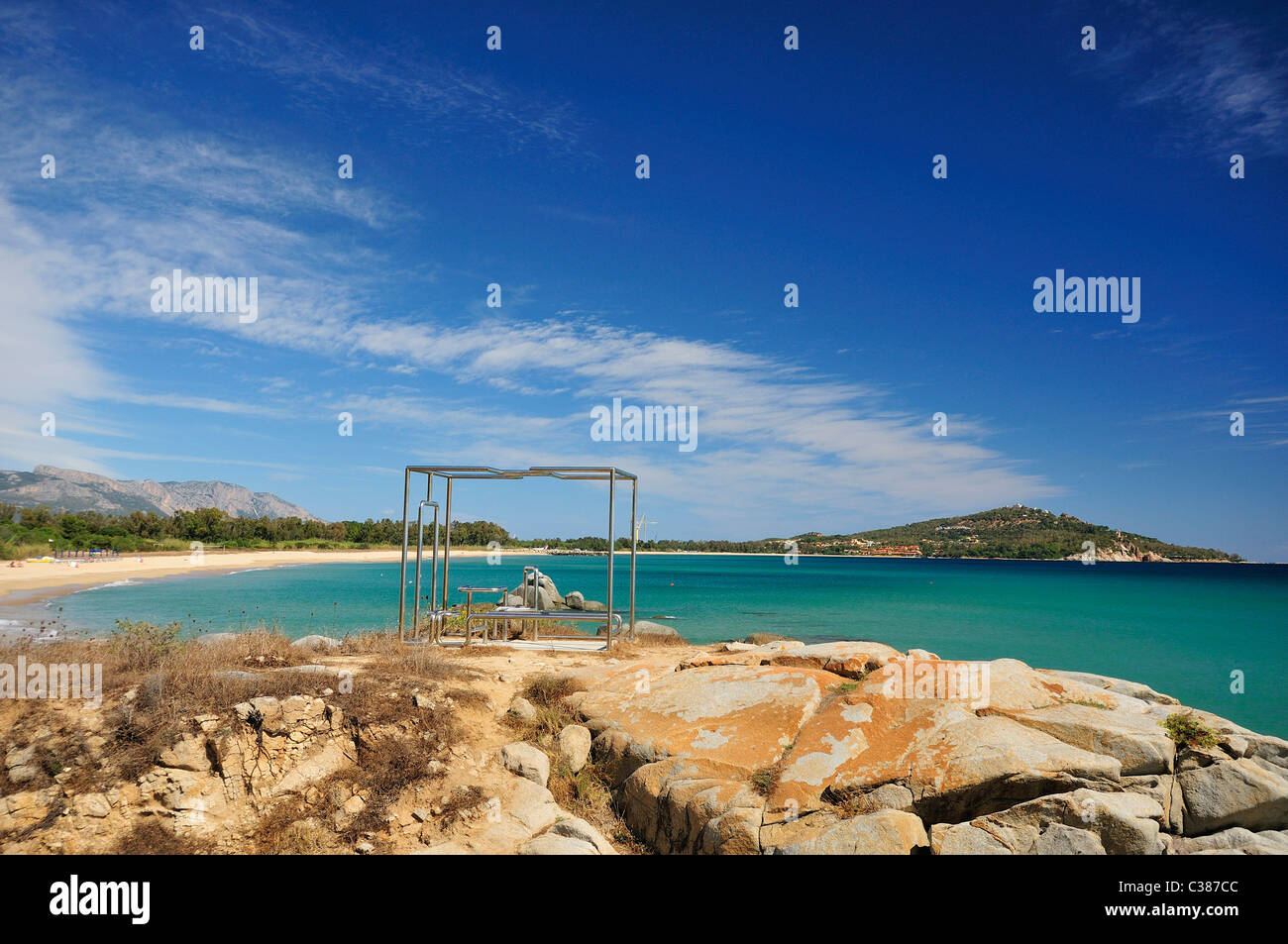 Orrì beach, Tortolì, Sardinia, Italy, Europe Stock Photo - Alamy