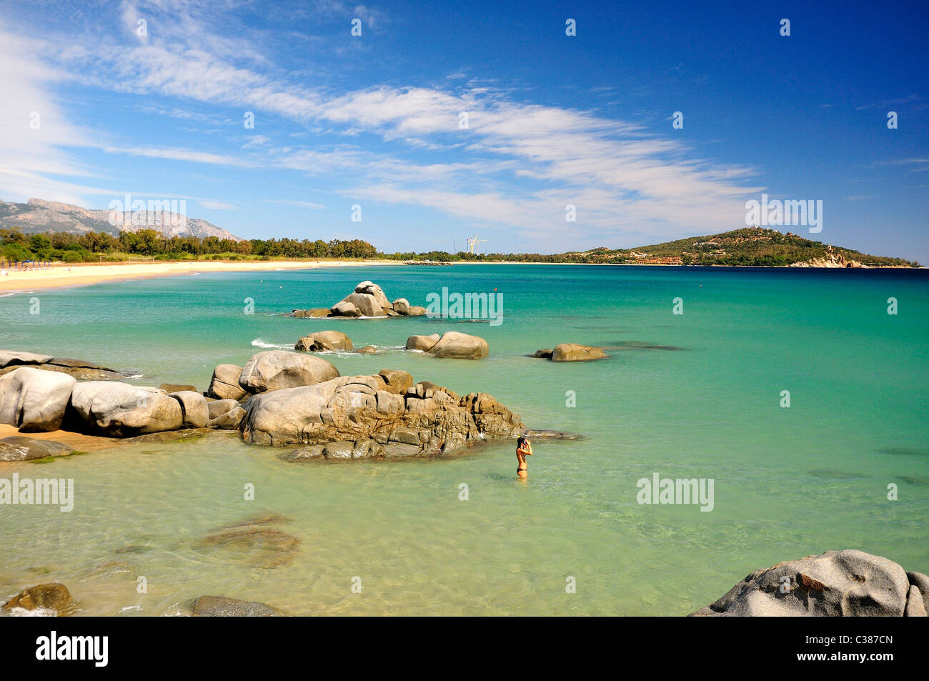 Orrì beach, Tortolì, Sardinia, Italy, Europe Stock Photo - Alamy