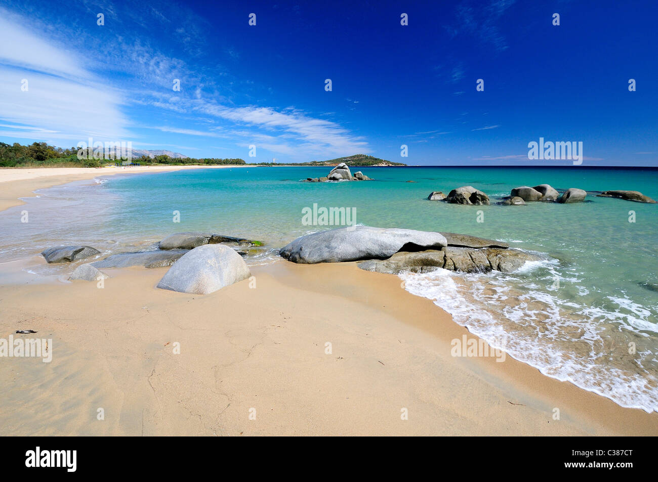 Orrì beach, Tortolì, Sardinia, Italy, Europe Stock Photo - Alamy