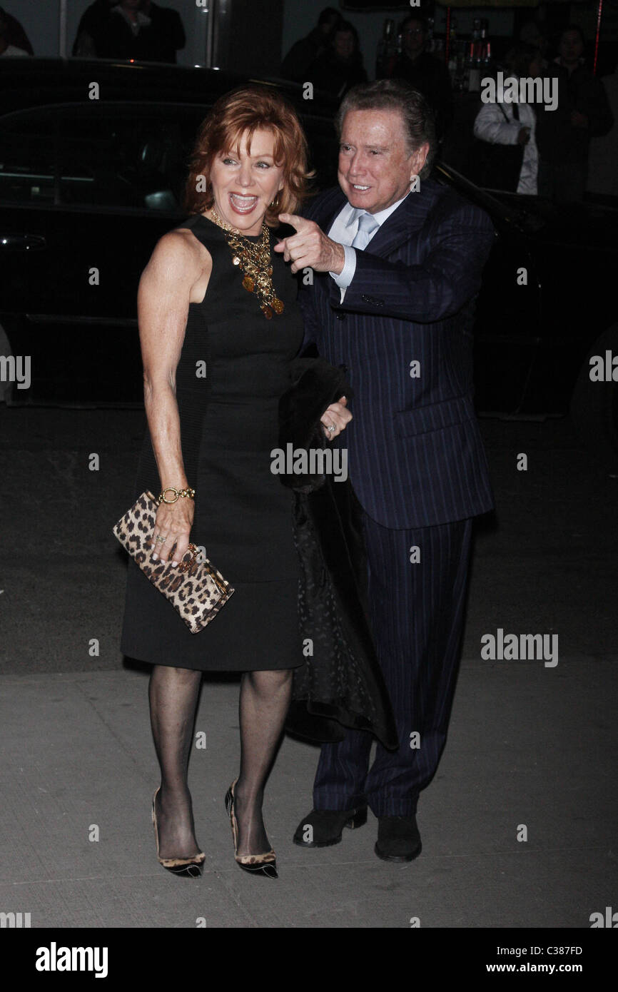 Joy Philbin and Regis Philbin New York Premiere of 'Valentino: The Last ...