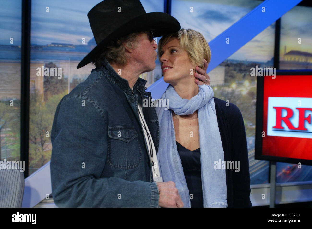 Don Imus and Deidre Imus Don Imus and Deidre Imus broadcast from the ...